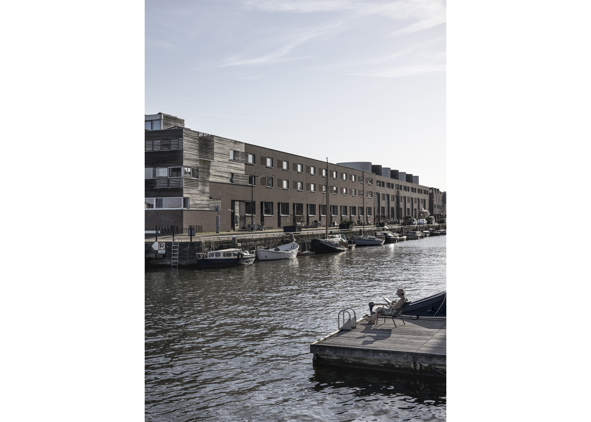 Dwellings on Borneo Island, Amsterdam. Revisited - Mateo Arquitectura