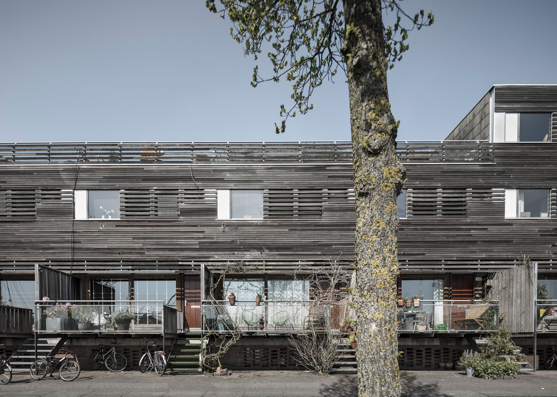 Dwellings on Borneo Island, Amsterdam. Revisited - Mateo Arquitectura